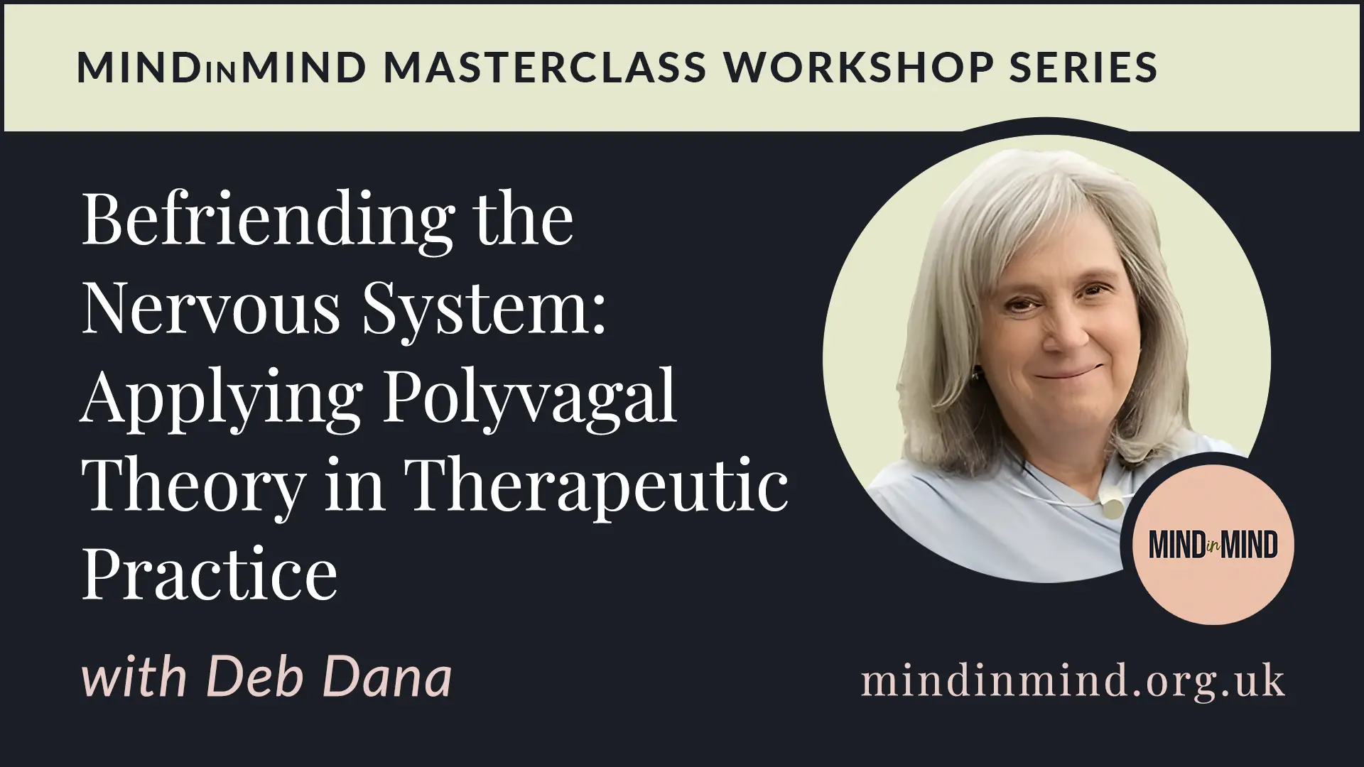 Polyvagal Theory In Therapy | Deb Dana Masterclass | MINDinMIND